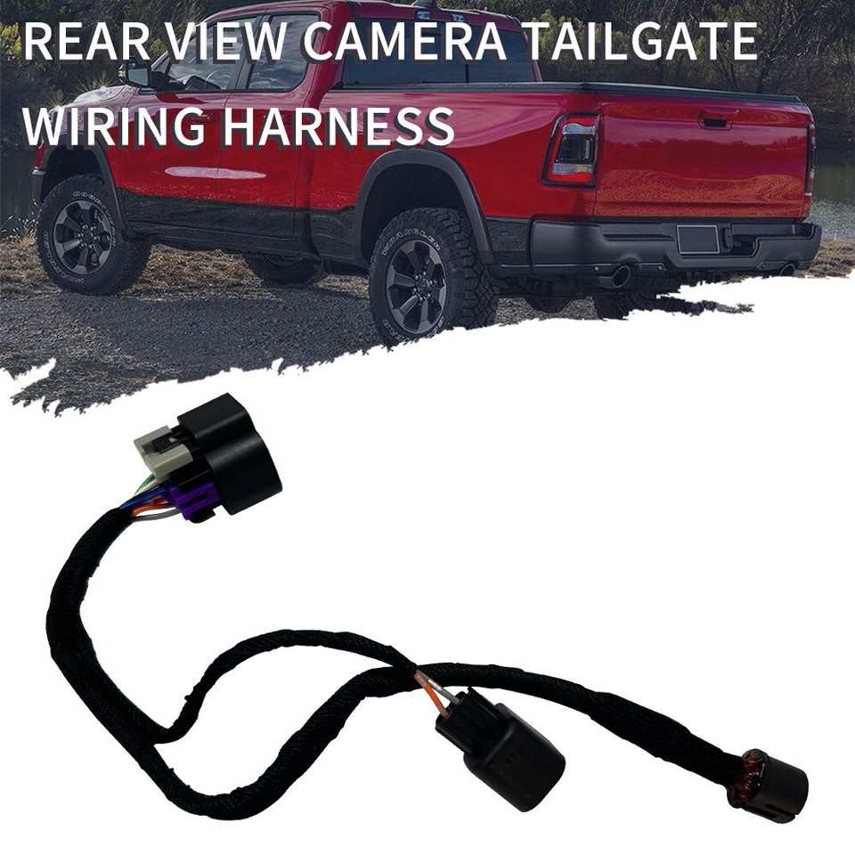 68189124AC Rear Camera Wiring Harness For Dodge Ram 1500 2500 3500 2013 ...