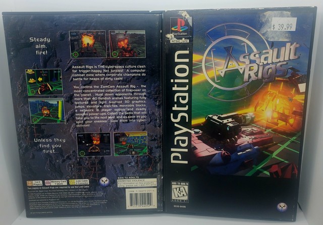 Assault Rigs (Sony PlayStation 1, 1996) for sale online | eBay