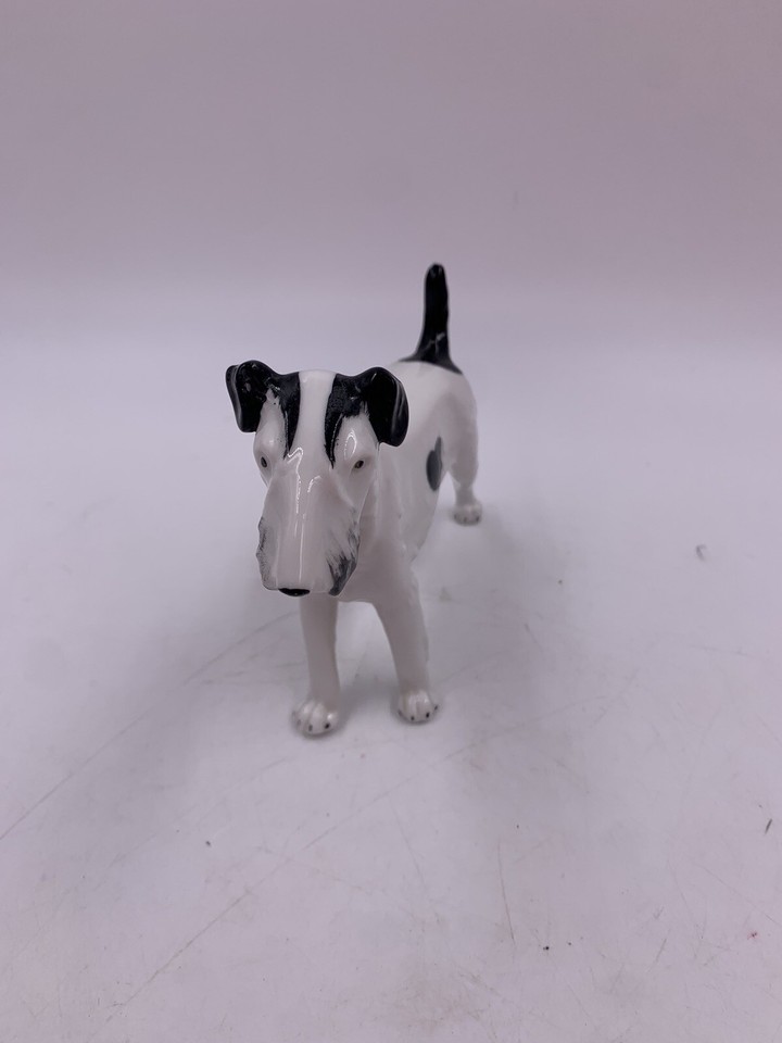 Vintage Pfeffer Gotha Germany Fox Terrier Dog and Puppies Figurines ...