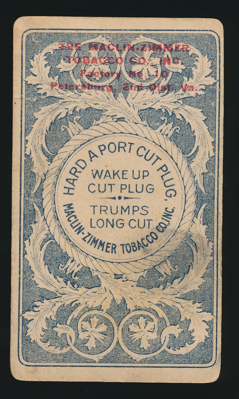 1880's N457/N458 Hard-A-Port ACTRESS PLAYING CARDS -3 Spades (overprint ...