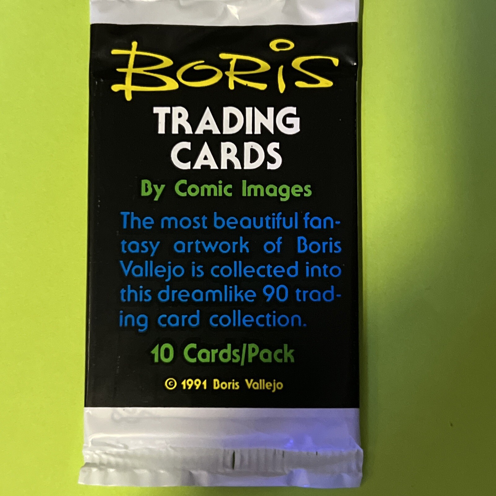NEW, sealed 1991 BORIS Series 1 Trading Card Packs, Fantasy Art, Boris ...