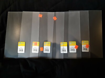 CLEAR POLYESTER .080" X 7.6" X 11" (6 SHEETS) MIDWEST PRODUCTS CO. 703 ...