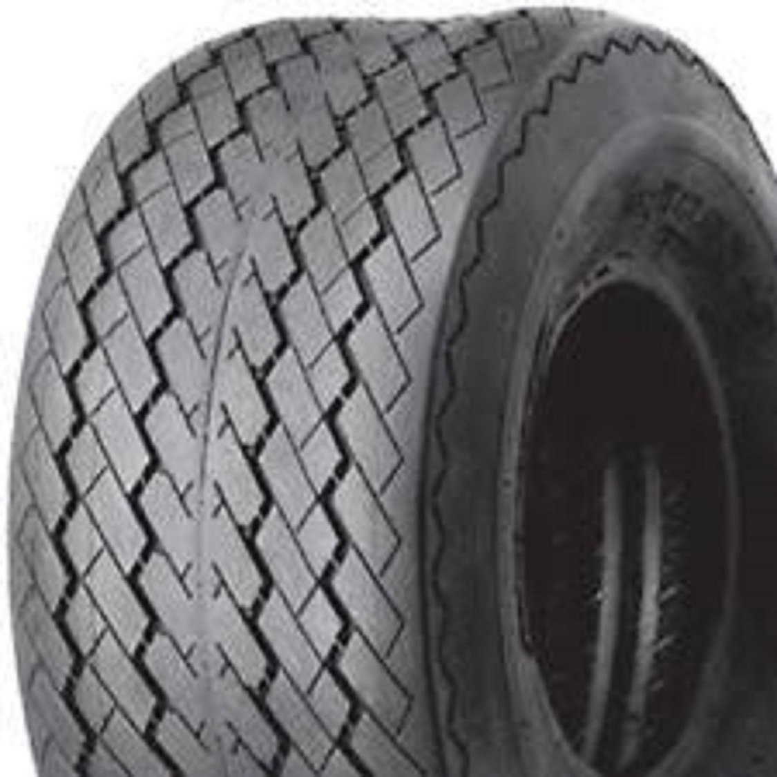 TWO 18/8.50-8 Deestone Golf Cart, Lawnmower Sawtooth Turf Tread 4 ply ...