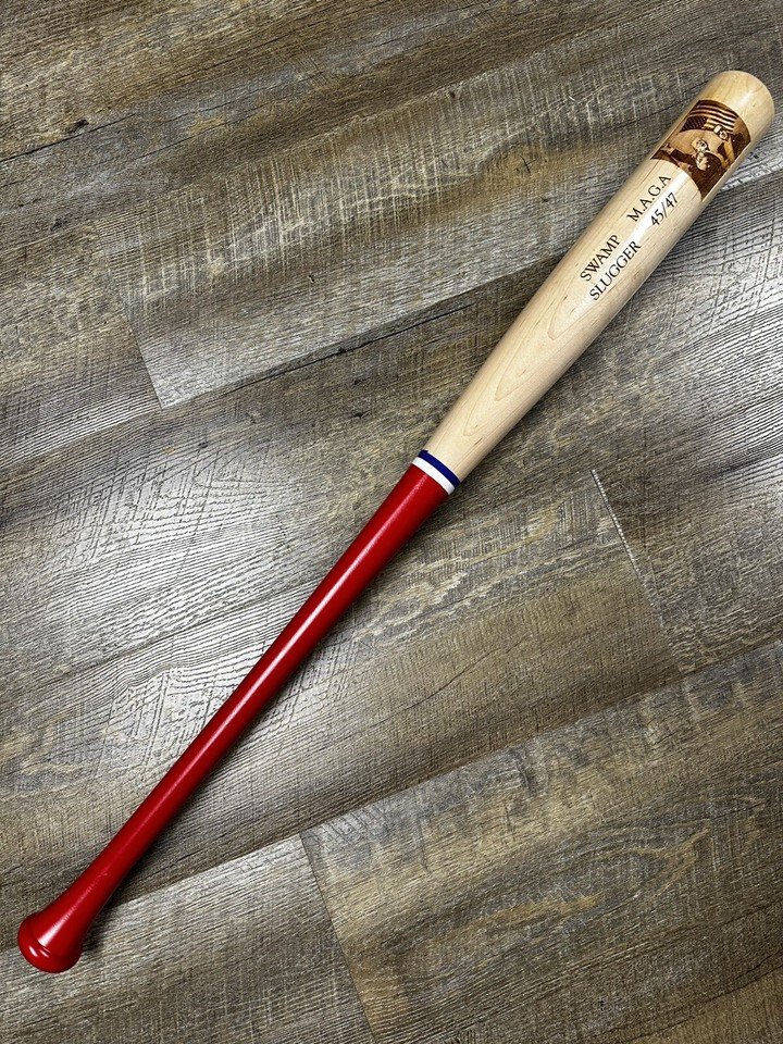 Donald Trump Engraved Baseball Bat Swamp Slugger MAGA | eBay