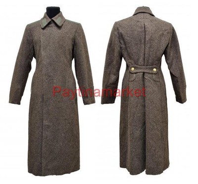 Military Jacket Russian Soldier's overcoat Winter Soviet Coat Army USSR ...