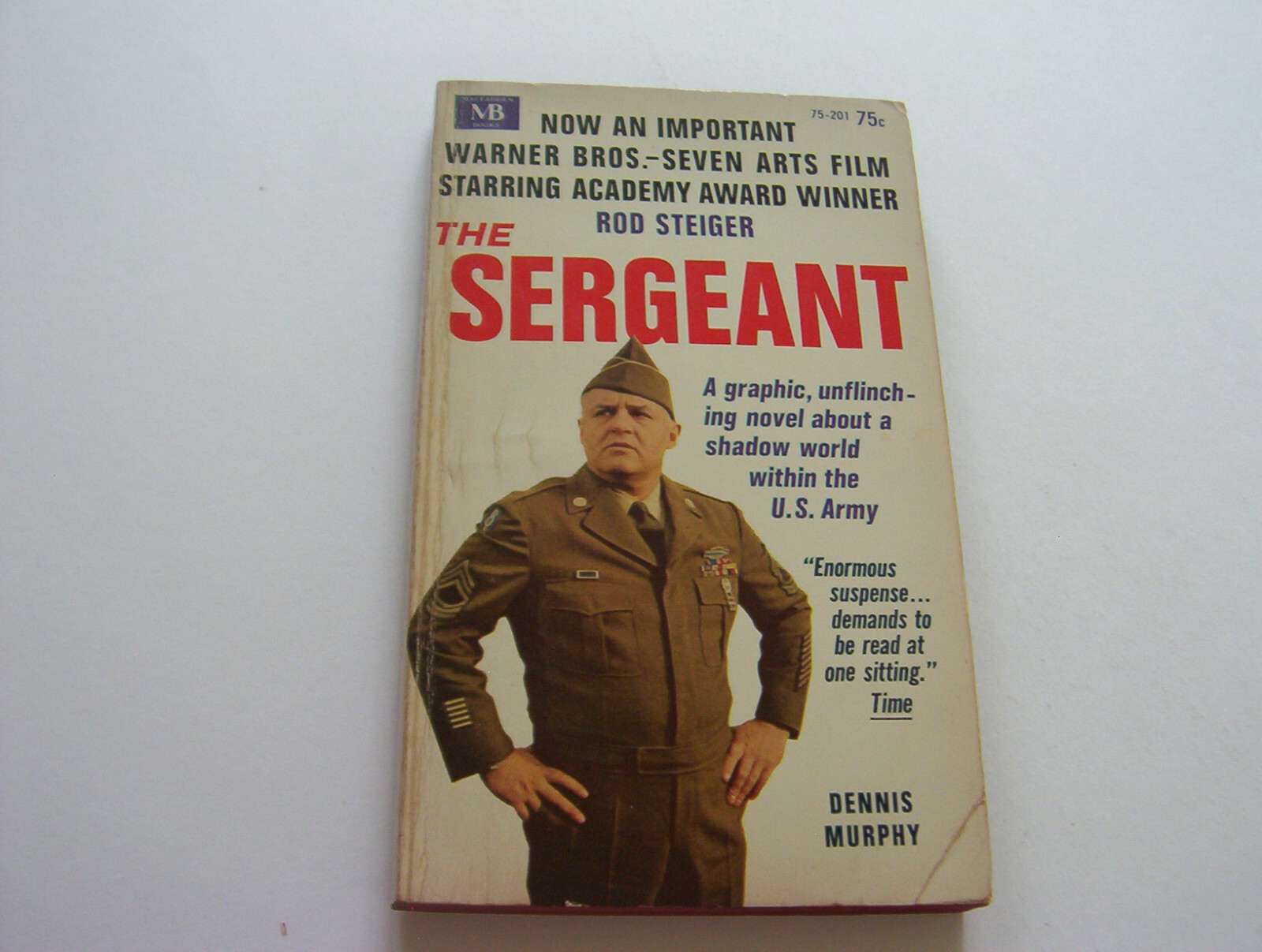 THE SERGEANT 1968 DENNIS MURPHY ROD STEIGER MOVIE TIE-IN | eBay