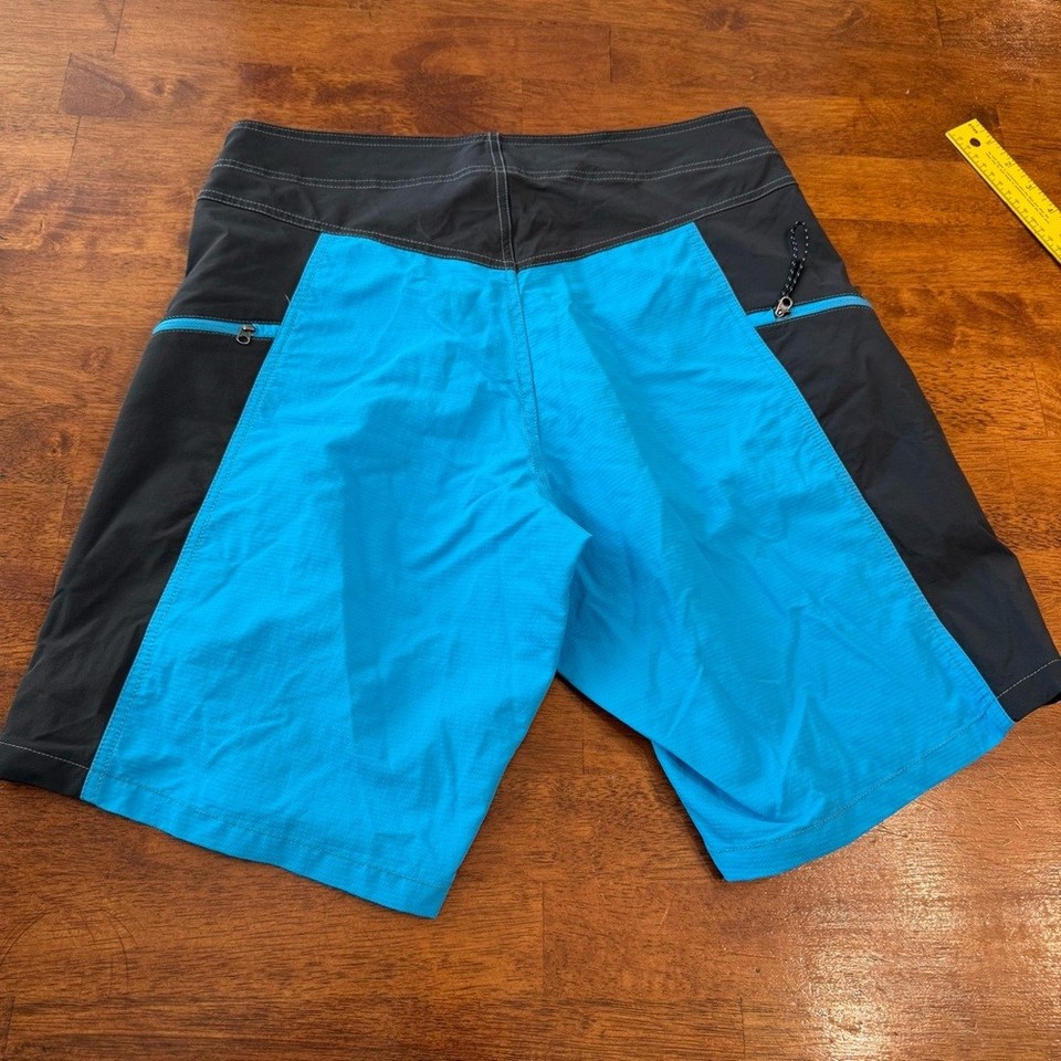 Kuhl Men's Mutiny blue Black swim trunks Board Shorts size 32 | eBay UK