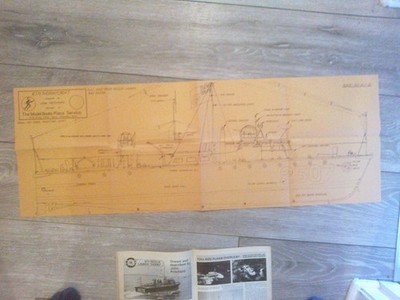 VOSPER THORNEYCROFT 67FT HIGH SPEED RESCUE LAUNCH MODEL PLAN & ARTICLE ...