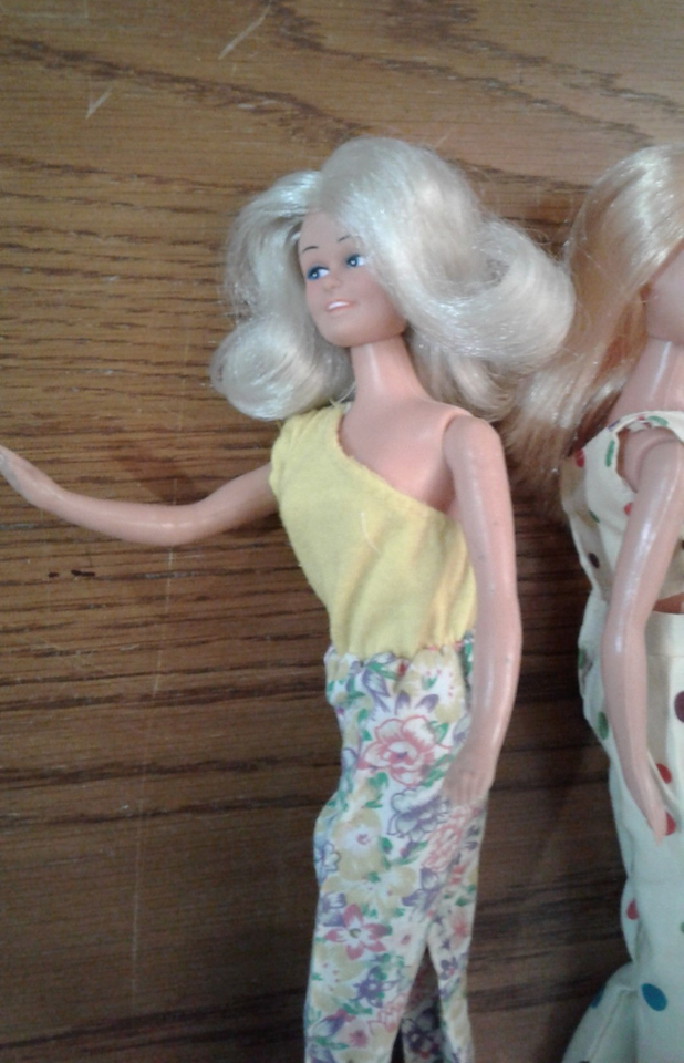 Lot of 2 Vintage Blonde Shillman Dolls Barbie Clone 1980s Hong Kong ...