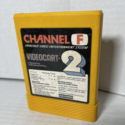 Videocart 2 (Fairchild Channel F) Cartridge Only Video game Vintage ...