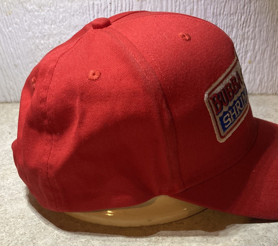 STYLISH Bubba Gump Shrimp Co Red Cap/ Adjustable Strap/ Embroidered ...