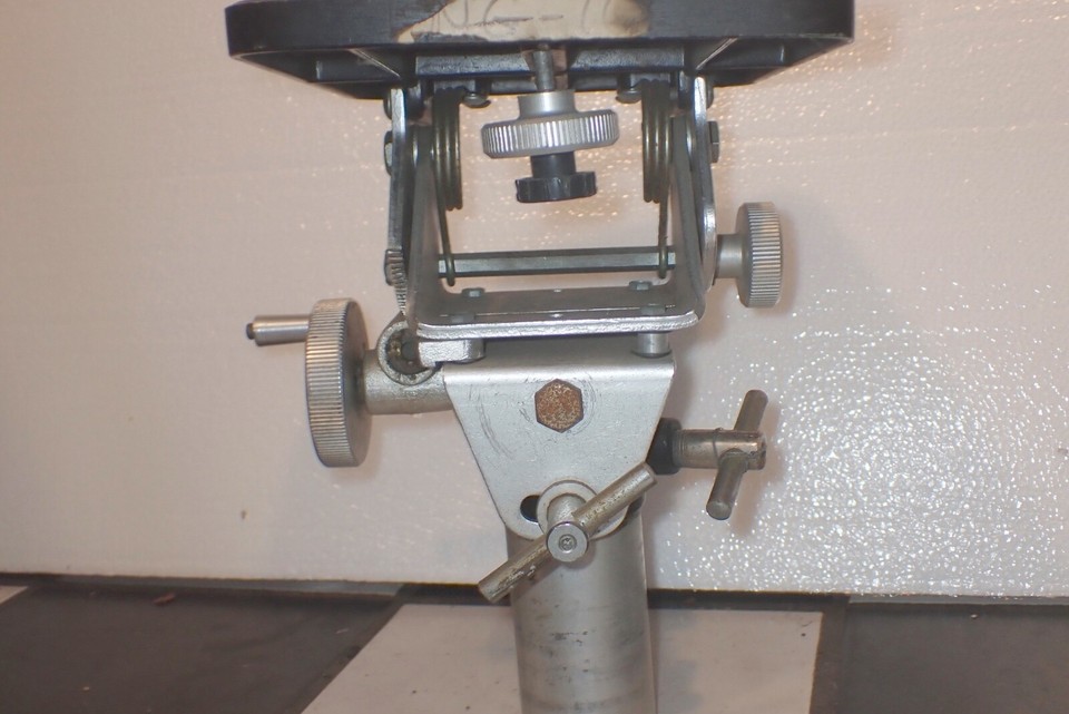 Vintage SAMSON (QUICK-SET Model#7251 ) Tripod Geared Head, 6.5" x 8.5" Platform | eBay