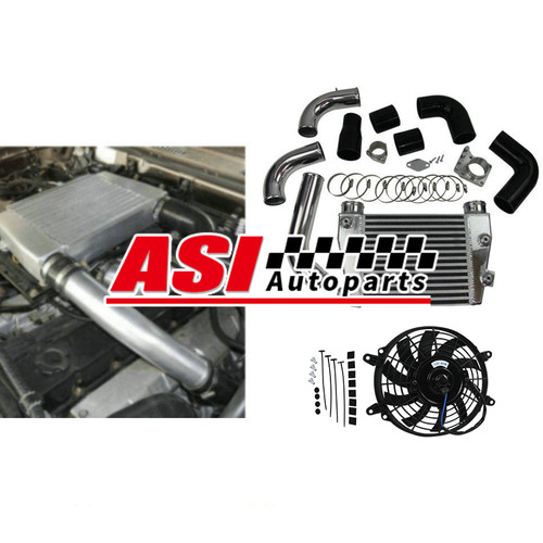 Top Mount Intercooler pipe Fan Kit For 2003-07 Nissan Patrol GU 4.2 TDi ...