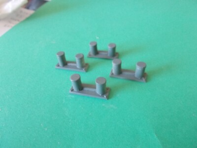 Double Bollards set of 4. 25mm x 11mm high. Model Boat Fittings. | eBay UK