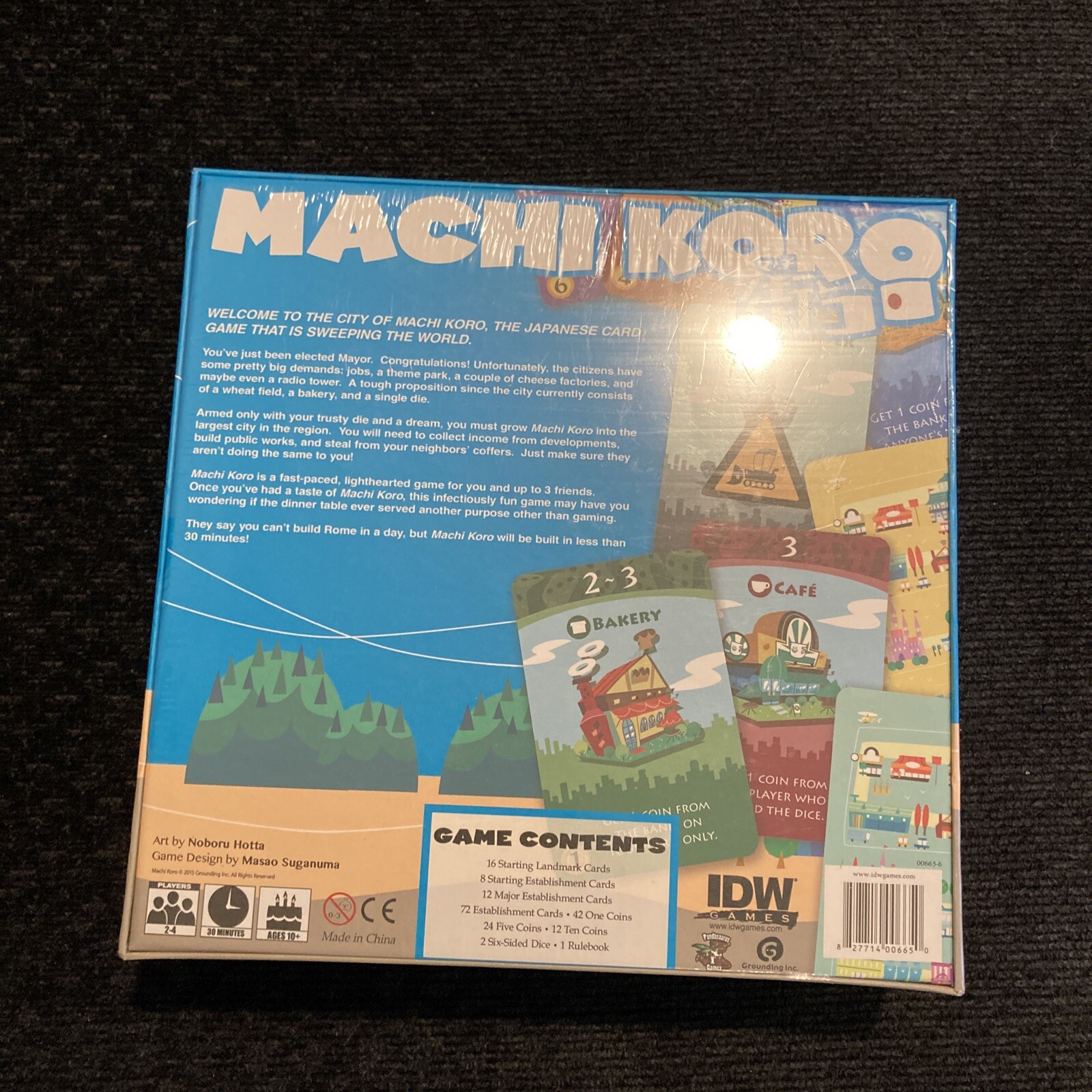 Machi Koro The Japanese Card Game IDW Games 827714006650 for sale ...