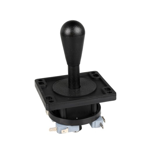 2x Arcade American Style 2 Pin Joystick Happ Elliptical Black Handle 8 ...