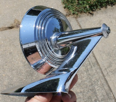 Vintage Retro Yankee 4086 Replica Ford Chrome Side View Mirror Round ...