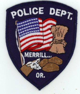 OREGON OR MERRILL POLICE NICE SHOULDER PATCH SHERIFF | eBay