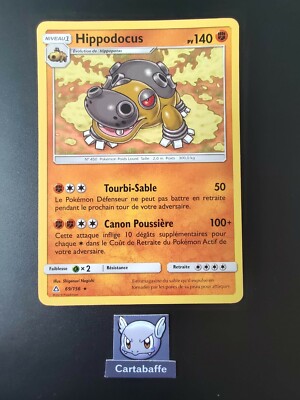Carte Pokémon Hippodocus 69/156 Rare SL5 Ultra Prisme | eBay