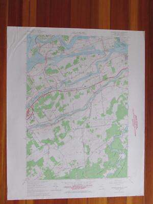 Raquette River New York 1966 Original Vintage USGS Topo Map | eBay