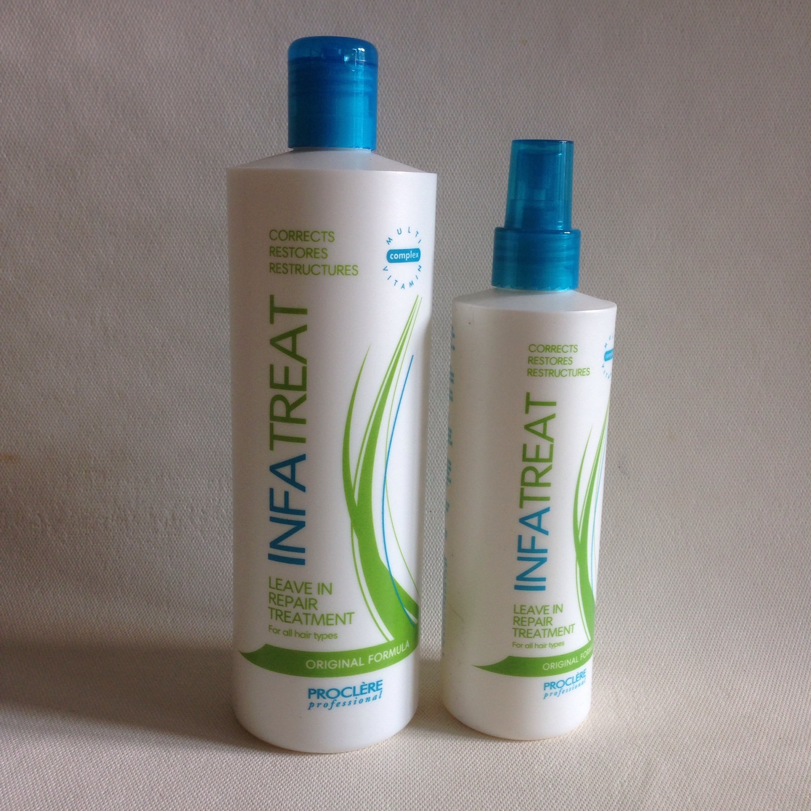 PROCLERE INFATREAT ORIGINAL LEAVE-IN TREATMENT 250ml spray + 1 X 500ml ...