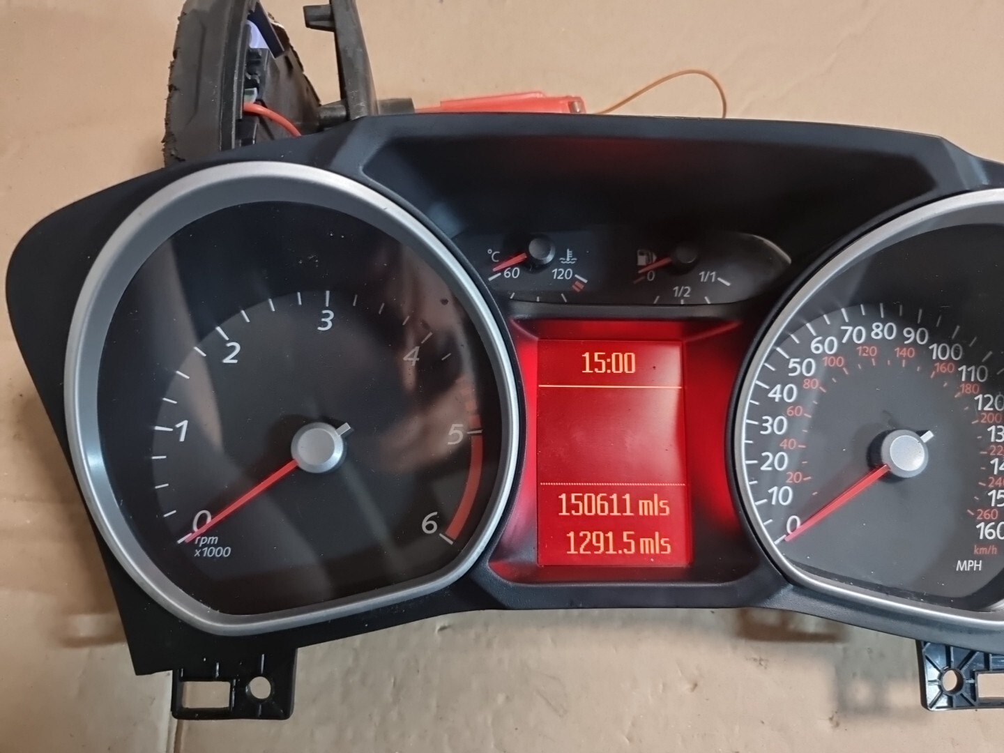 FORD MONDEO GALAXY S-MAX TDCi SPEEDO CLOCKS CLUSTER AM2T-10849-HC 2007 ...