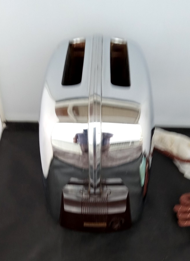 Vintage 1950s Toastmaster 1B14 Toaster Art Deco Chrome - Tested And ...