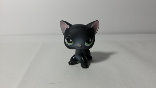 Littlest Pet Shop - LPS - SHORTHAIR BLACK CAT #336 - Hasbro 2006 | eBay