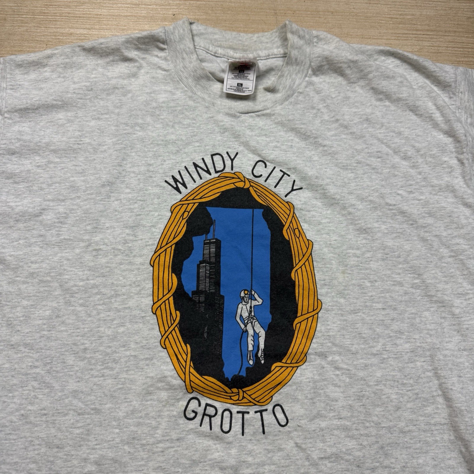 Vintage 90s Chicago Sears Tower Windy City Grotto Cav… - Gem