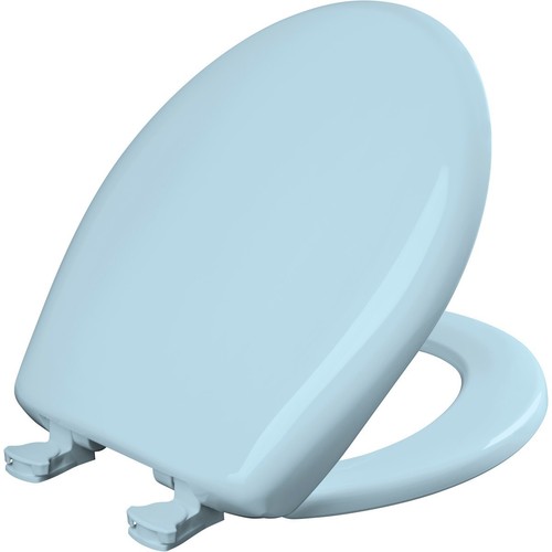 Bemis 200SLOWT Classic Colors Round Closed-Front Toilet Seat and - Blue ...