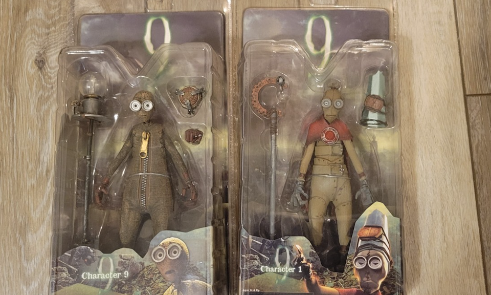 2009 Tim Burtons 9 Nine 7" Characters 9 & 1 Figures Reel Toys NECA NIB ...