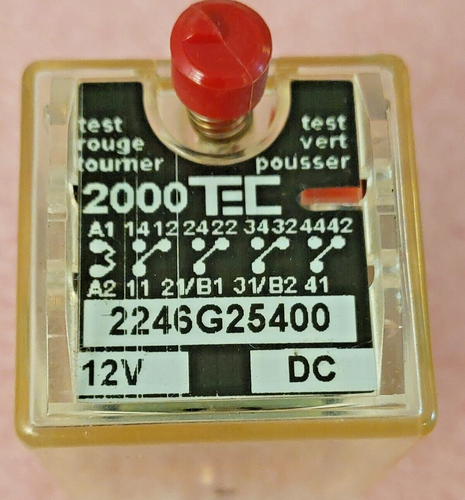 1pcs Relay 2000 TEC 12V DC 2246G25400 Rcoil12 76 Ohm | eBay
