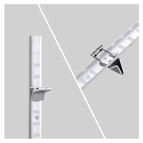 Shelf Clips Adjustable Supports Clip for 255 Standard Pilaster Heavy ...