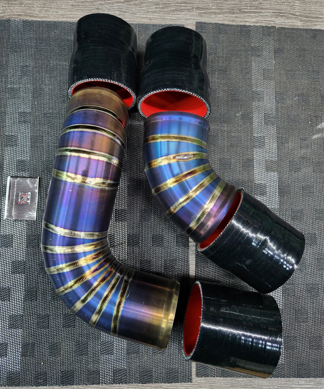 Nissan Skyline R32 R33 R34 GTR RB26DETT Titanium Intake Hoses Pipe Fit