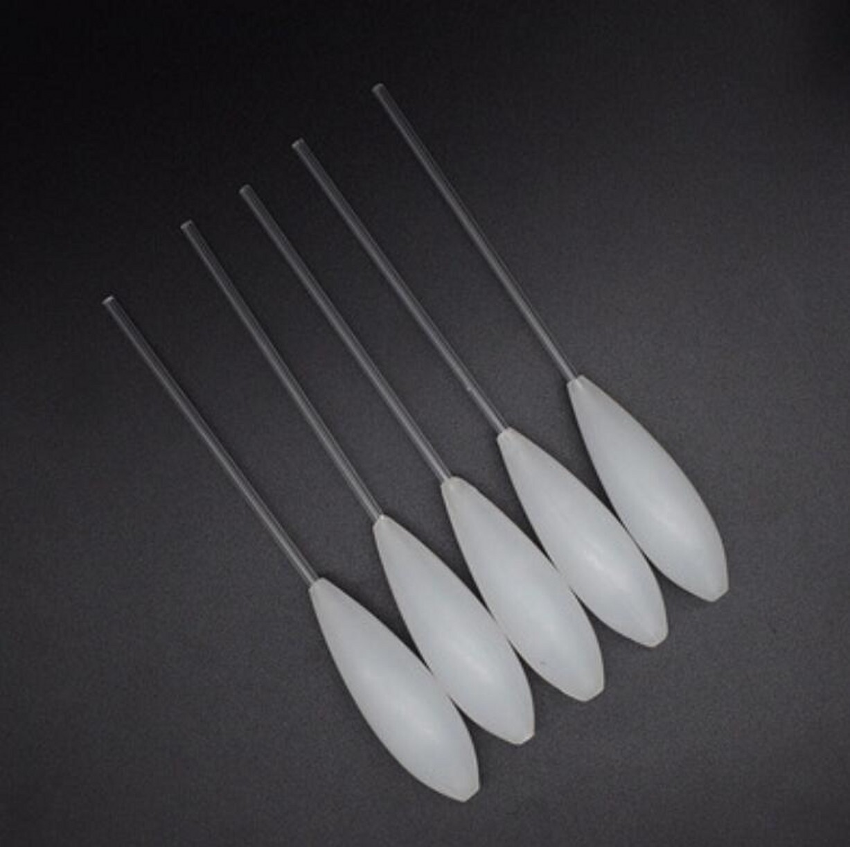 5pcs Fishing Float Bombard Shape Acrylic Fishing Float Upward Bobber ...