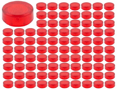 ☀️Lego 1x1 Trans-Red Round Tiles x100 Stud Part Piece Bulk Lot Legos ...