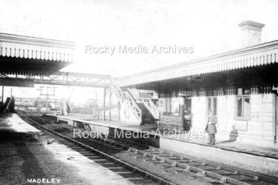 Fnb-2 The Railway Station, Madeley nr Audlem, Staffordshire. Photo | eBay