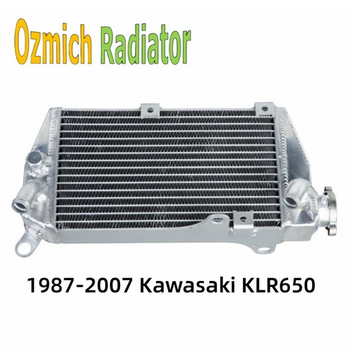All Aluminum Oversized Radiator For 1987-2007 Kawasaki KLR650 KLR 650 ...