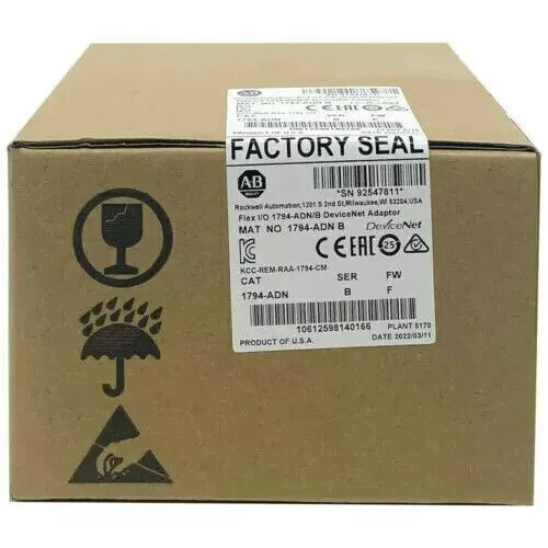 NEW IN BOX Allen-Bradley 1794-ADN SER B Flex I/O DeviceNet Adapter ...