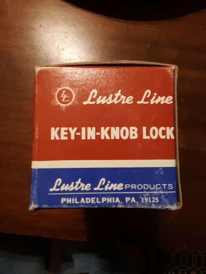 Vintage Door Knob Lustre Line Key In Knob Door Lock Push Button 3 Keys ...