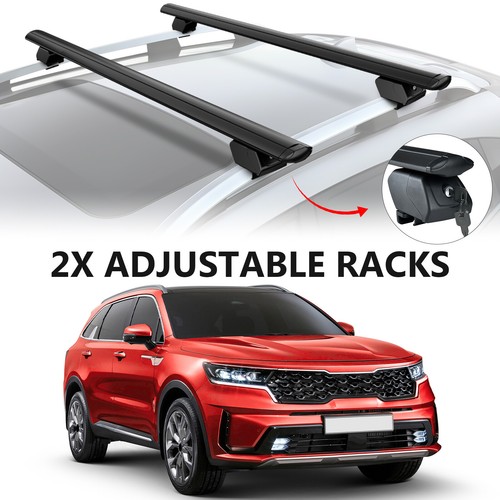 300LBS Lockable Roof Rack Cross Bar for 2015-2024 Kia Sorento & Sorento ...