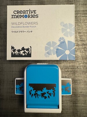 Creative Memories WILDFLOWERS Border Punch - RARE 2022 | eBay