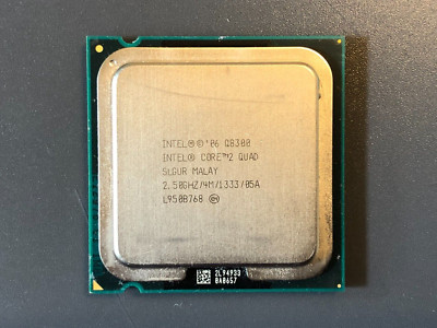 Intel Core 2 Quad Q8300 CPU 2.50GHz/4M/1333 SLGUR LGA775 CPU PROCESSOR ...