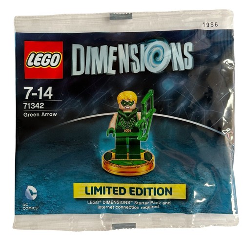 Lego Dimensions DC Comics GREEN ARROW Minifigure 71342 Polybag | eBay ...