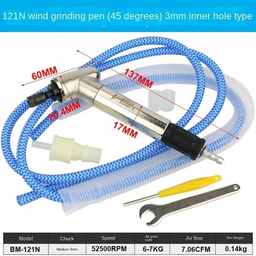 90°High-Speed Elbow Pneumatic Polishing Machine Professional Metal Mold ...
