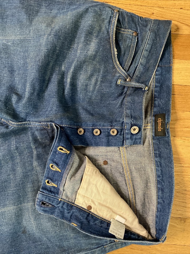 Chimala Jeans Mens 30 Blue Selvedge Made In Japan Medium Wash Denim ...