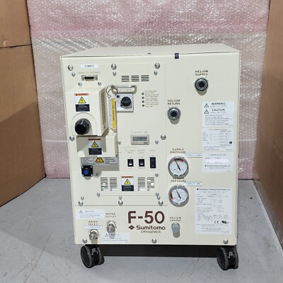 SUMITOMO HEAVY F-50HW HELIUM COMPRESSOR UNIT,AS'IS' FREE SHIP | eBay