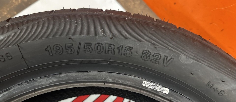 195 50 15 TYRE FRONWAY 1955015 195/5015 195/50/15 82V x 2 TYRES PAIR ...
