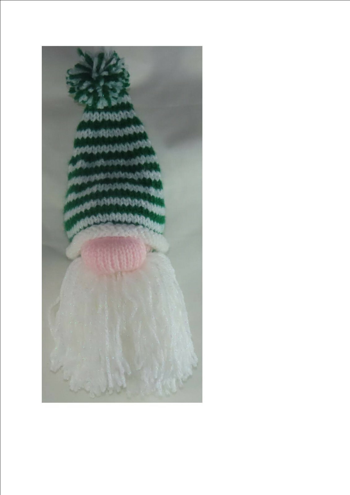 Christmas Gonk knitting pattern | eBay UK