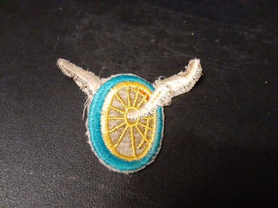 Wool Felt Motorcycle Wing Patch 60/70s Manufacture 3" X 2" Harley ...